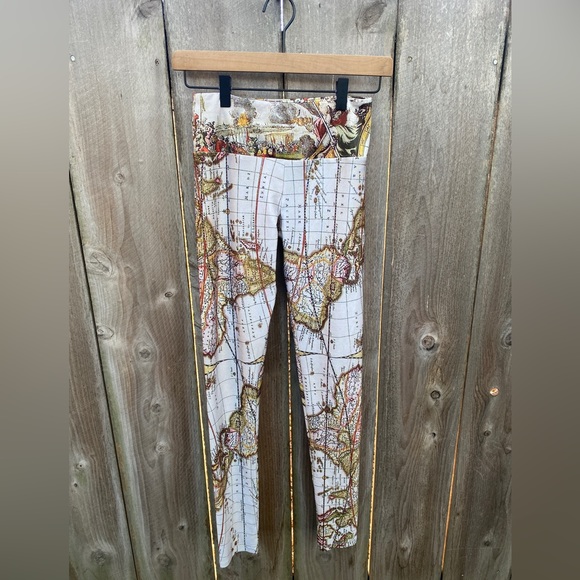 Goldsheep | Pants & Jumpsuits | Goldsheep World Map Atlas Continent ...